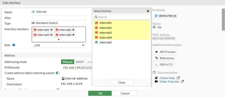 Fortinet Basic Configuration - wvthoog.nl